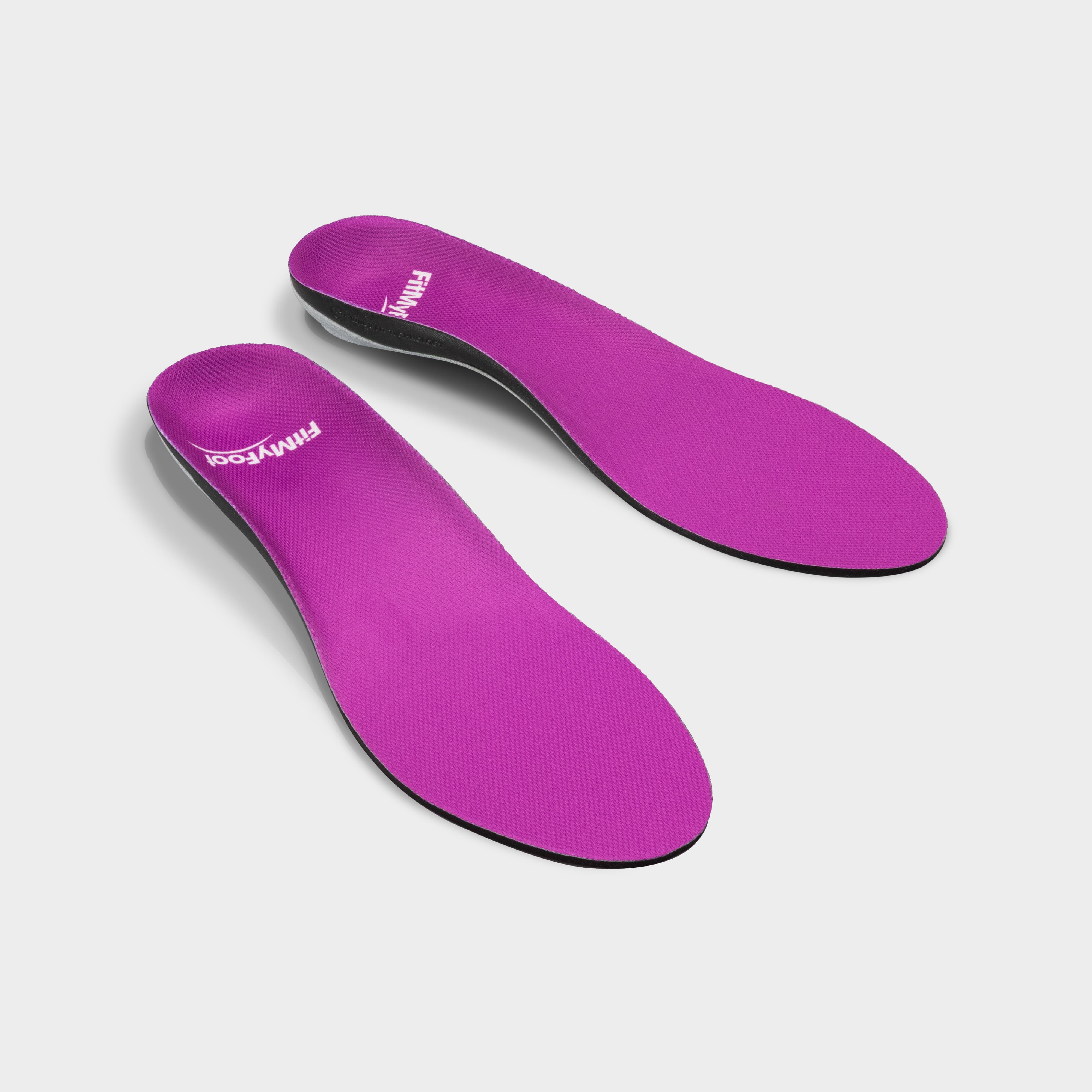 Custom Arch Support Insoles — Purple Spring – FitMyFoot